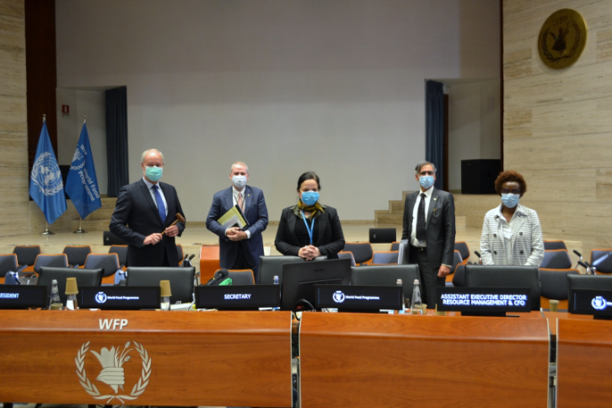 WFP’s First Virtual Regular Session of the Executive Board | WFP ...