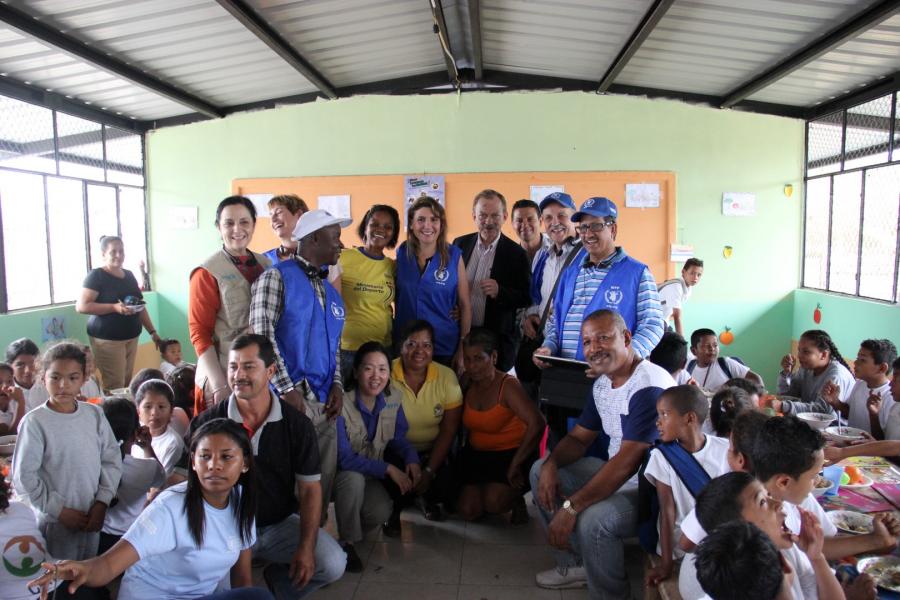 WFP Executive Board's Field Visit to Ecuador | WFP Executive Board